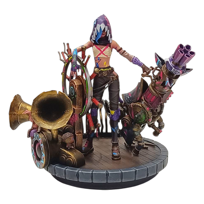 Коллекционная фигурка 3D Magicca: Arcane: League of Legends: Jinx ...
